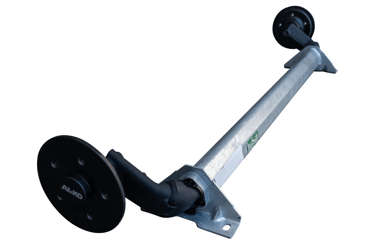AL-KO OPTIMA obromsad axel för släpvagn 750kg 1070mm 1380mm 5x112 ...
