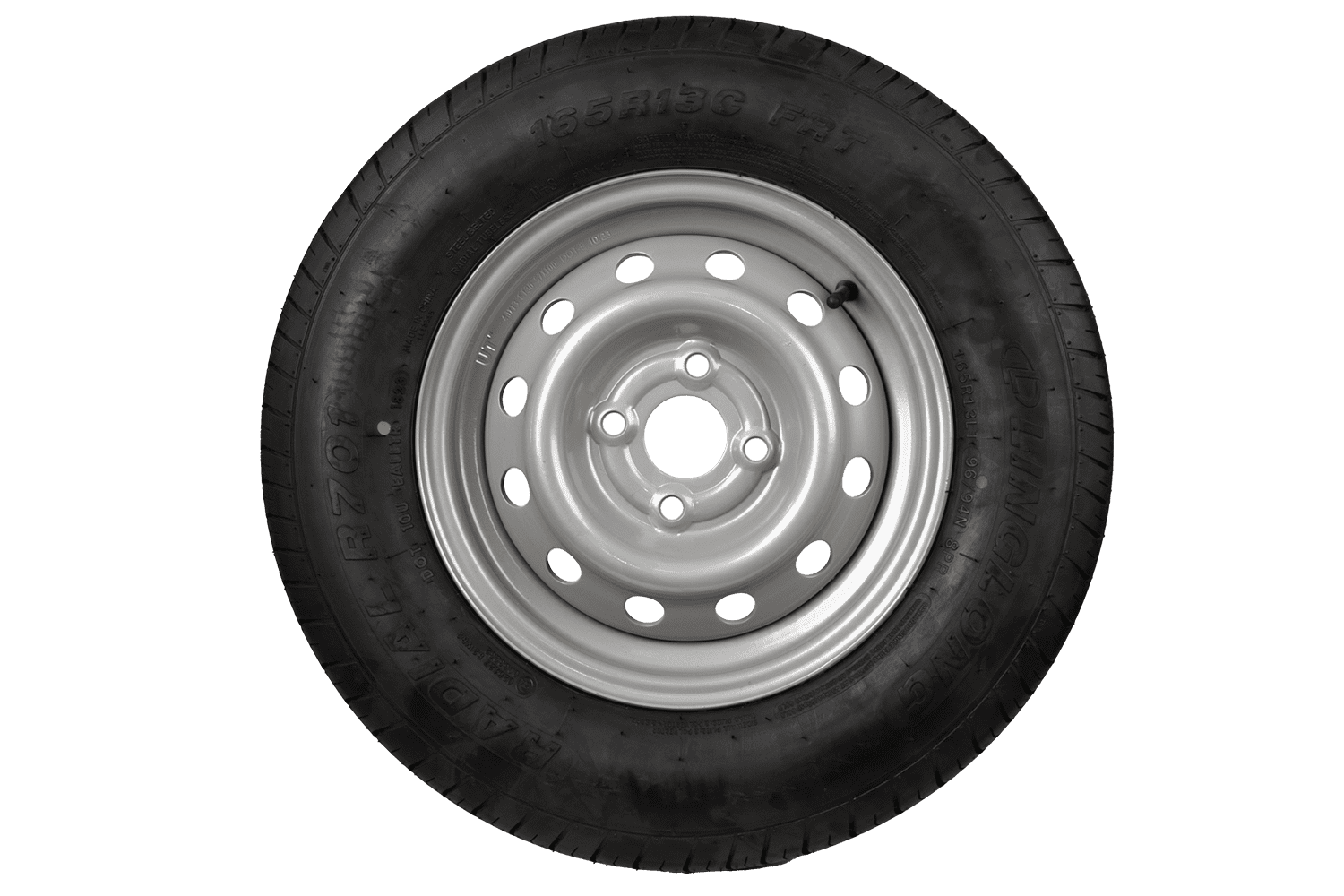 Släpvagnshjul DÄCK LINGLONG 165/80 R13C 96/94N FÄLG UNITRAILER 4Jx13"H2 ...